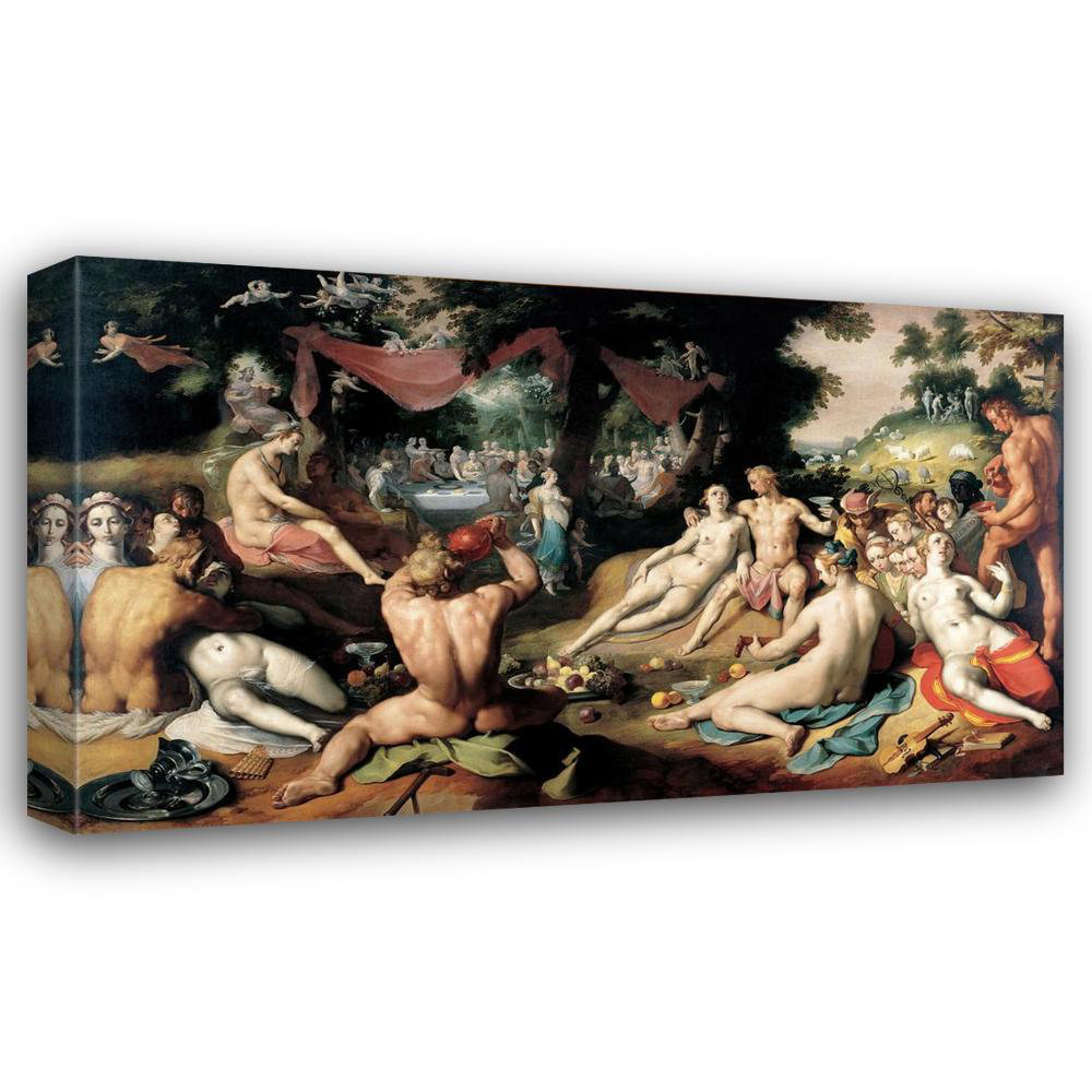 Astoria Grand "The Wedding of Peleus and Thetis" by Cornelis Cornelisz Van Haarlem - Gallery ...